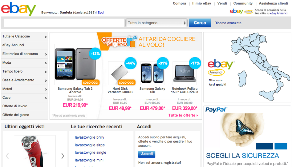 Come vendere su eBay